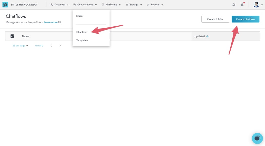 Step.2 Creating a Chatbot